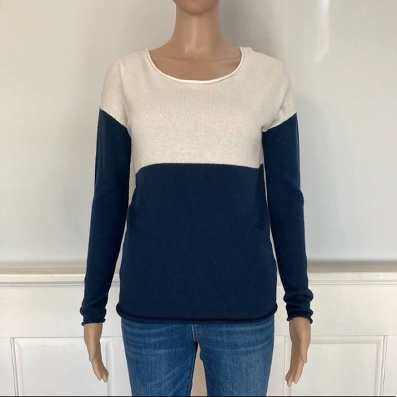 Splendid | Sweaters | Splendid Color Block Sweater | Poshmark
